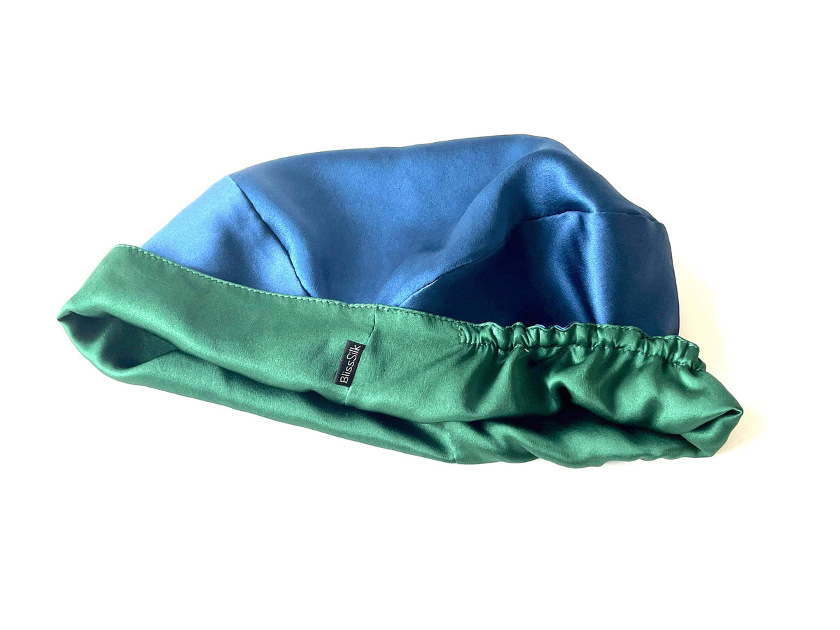 Silk Scrub Cap For Long Hair – BlissSilk